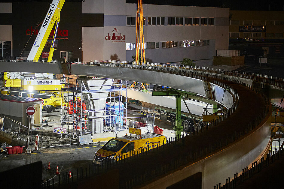 Passerelle Autopont - Antibes - Communauté d'Agglomération Sophia Antipolis